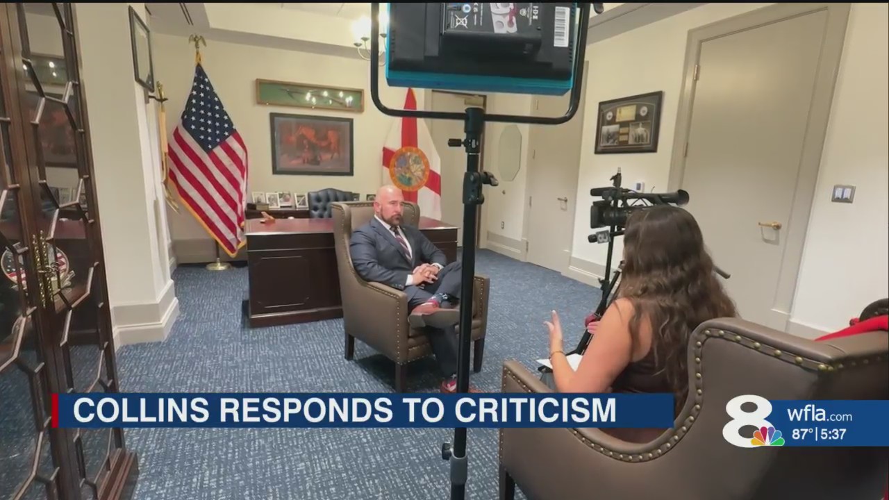 Lt. Gov. Jay Collins responds to criticism and outlines plans – WFLA