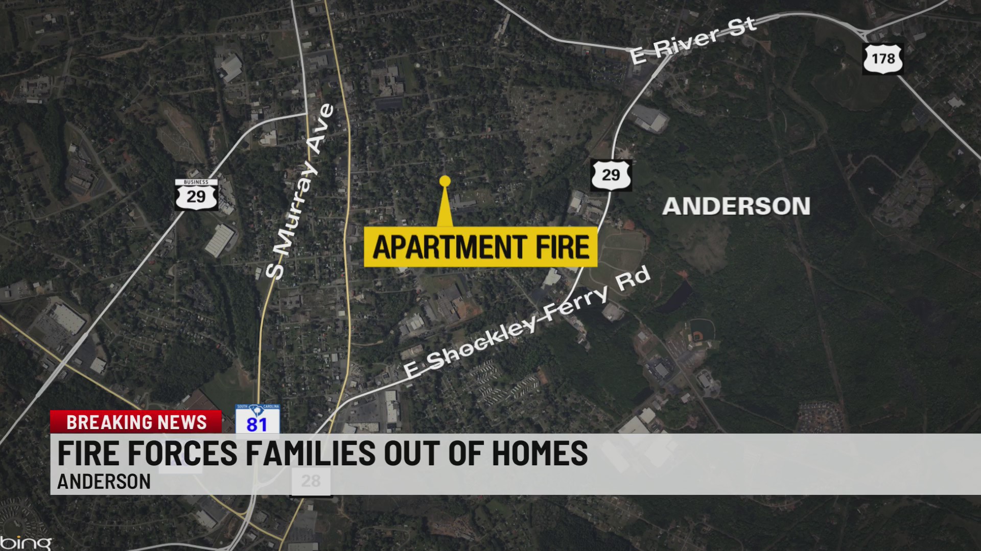 Anderson apartment building damaged in fire – WSPA 7NEWS
