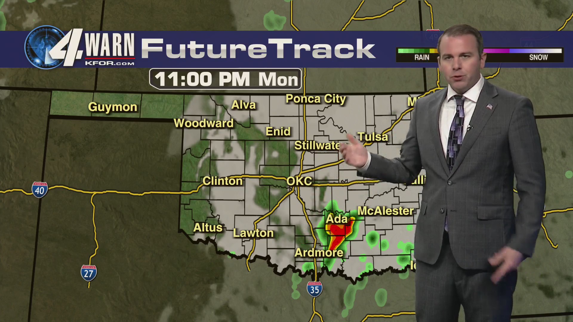 Aaron Brackett’s Sunday Evening 4Cast 3-2-25 – KFOR.com Oklahoma City