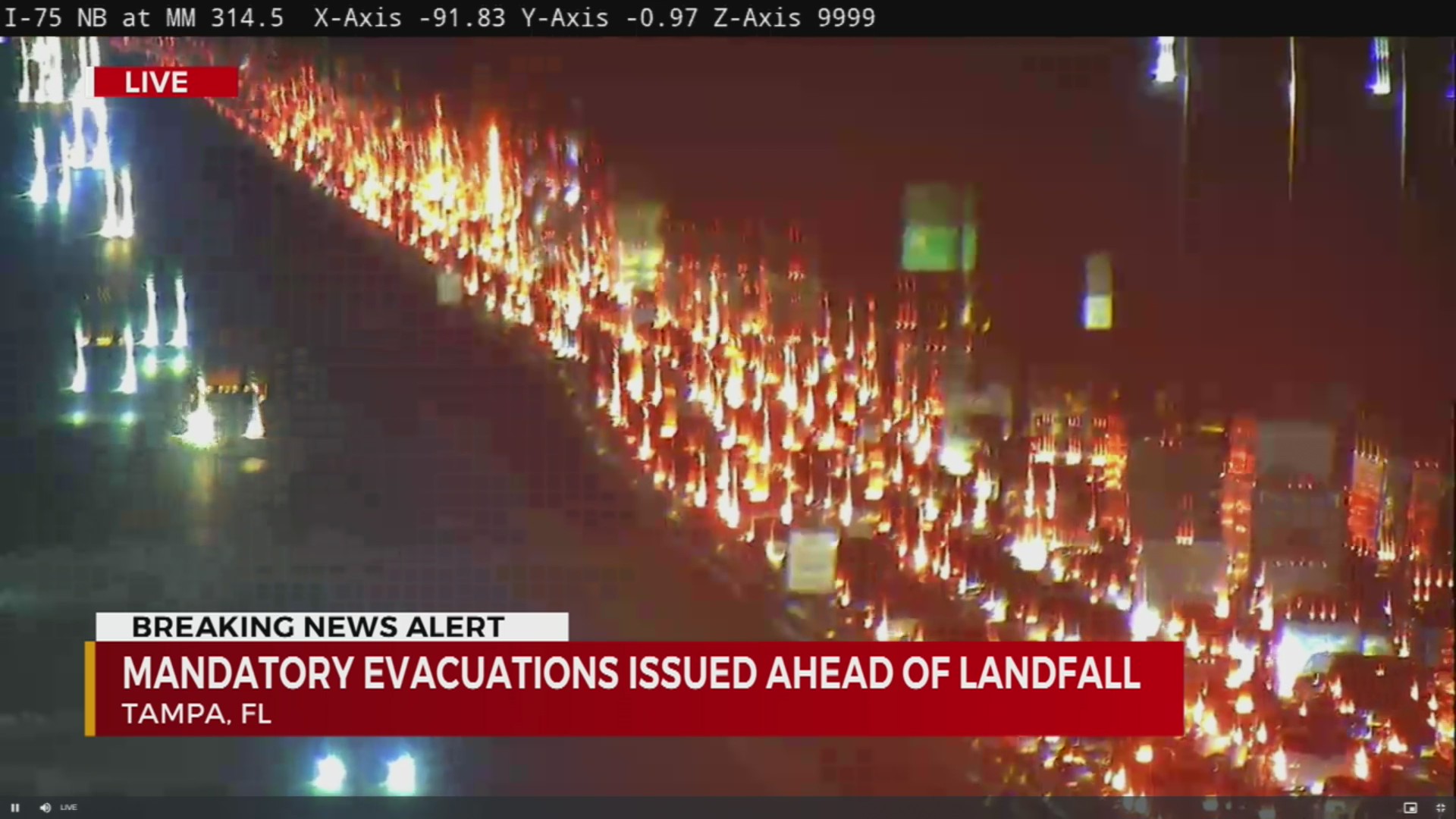 Mandatory evacuation orders issued ahead of Hurricane Milton’s landfall ...