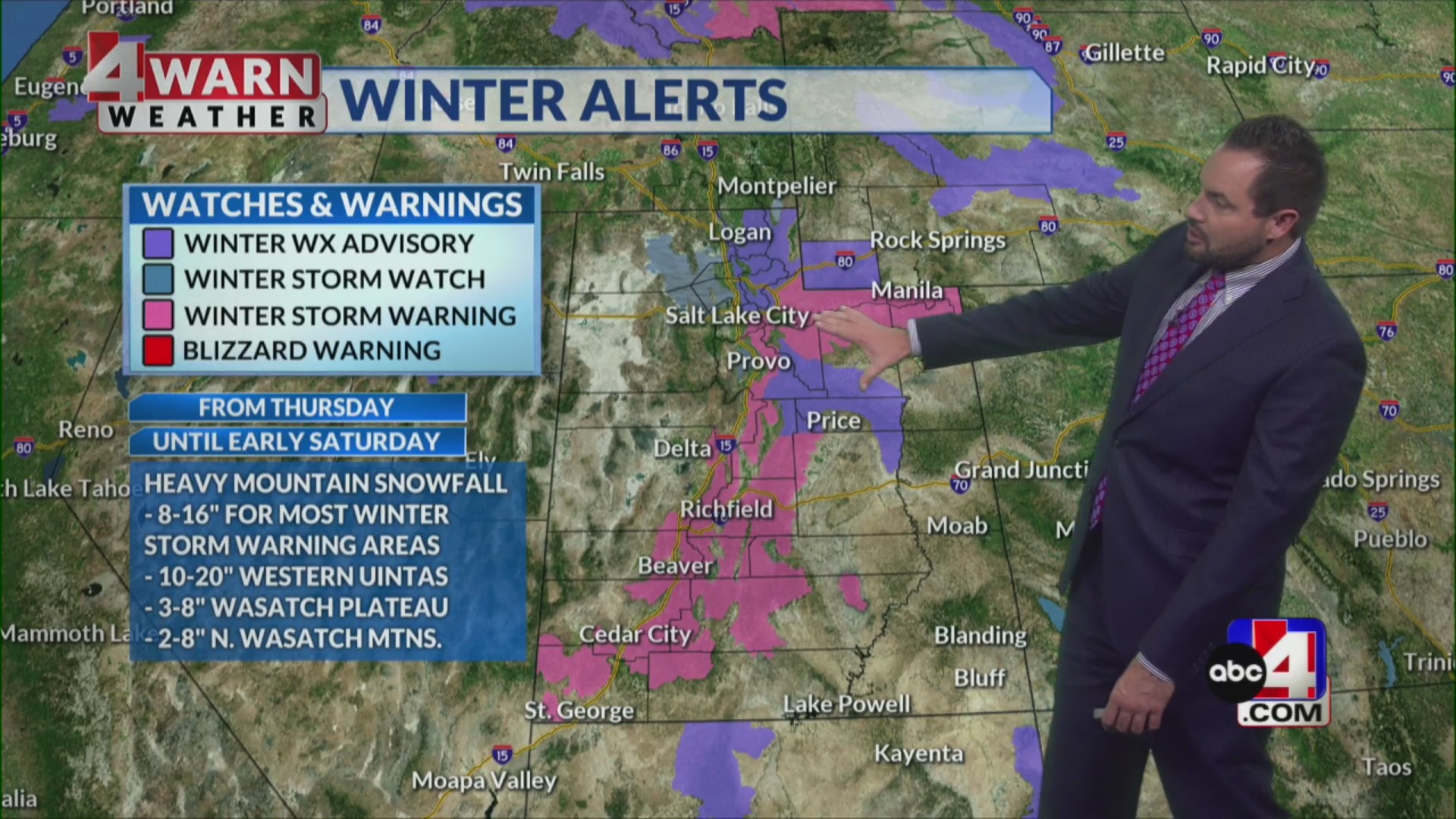Fall has arrived in Utah with drastically cooler temps – ABC4 Utah