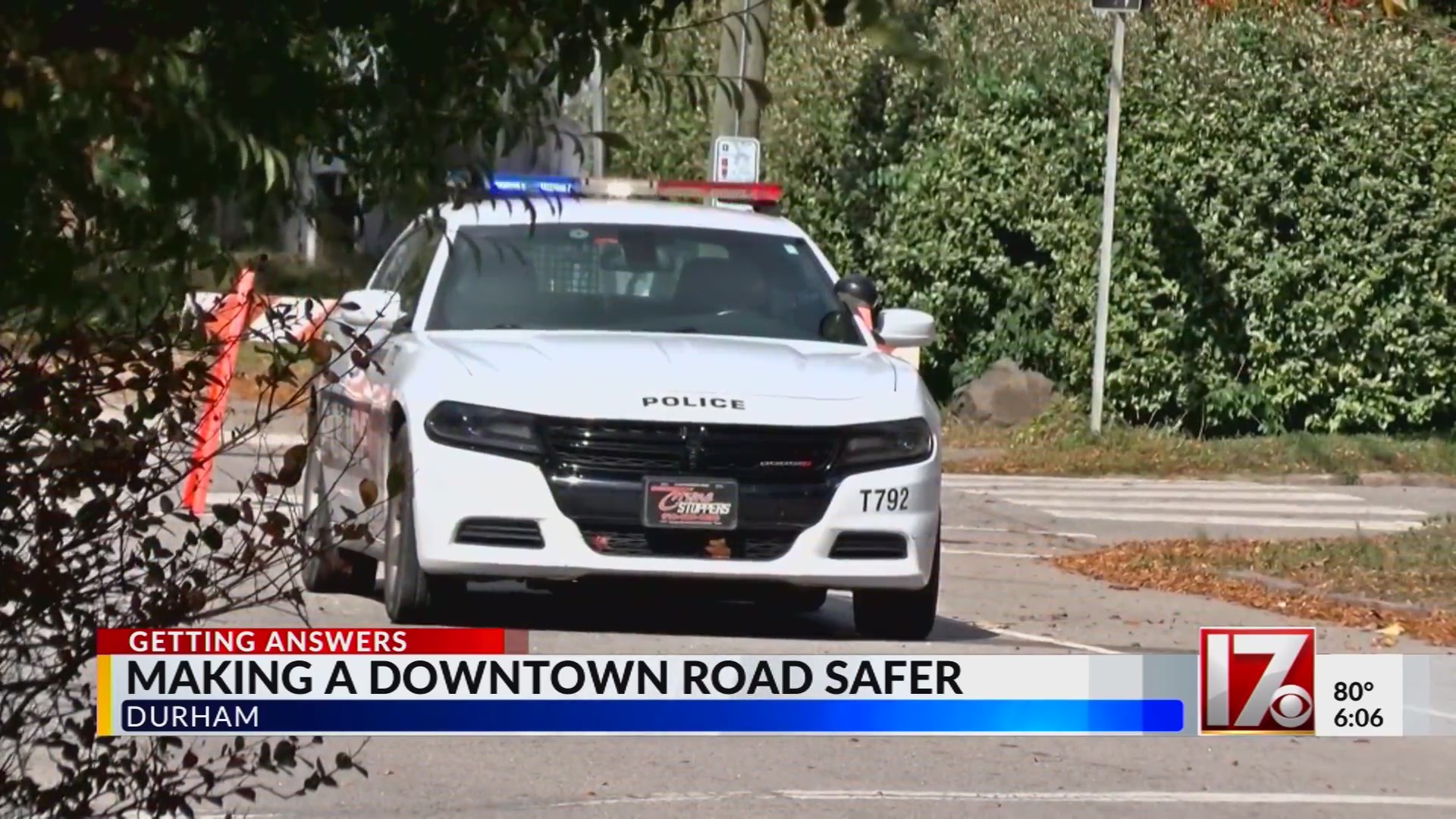 Making a road in downtown Durham safer – CBS17.com