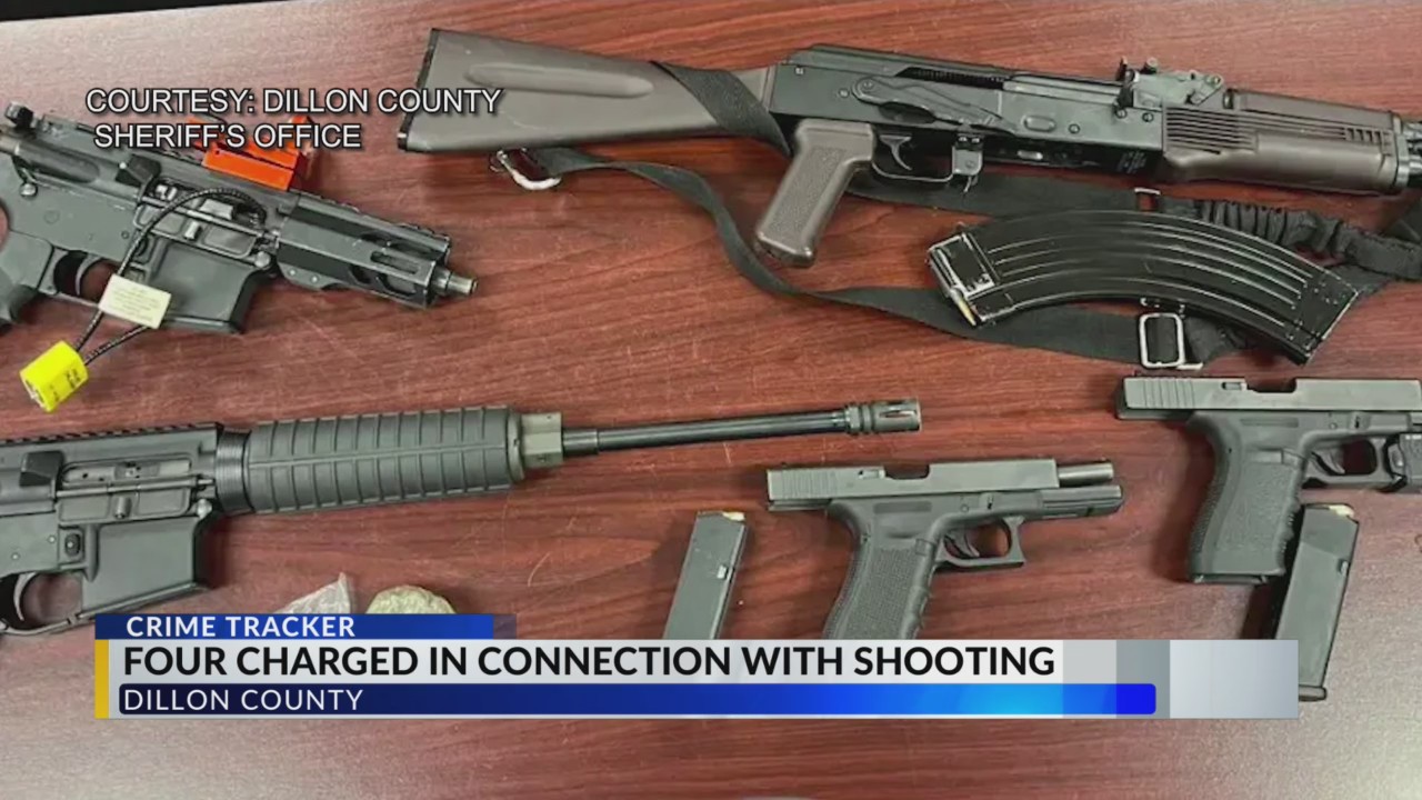 Four facing attempted murder charges after firing gunshots in Dillon ...