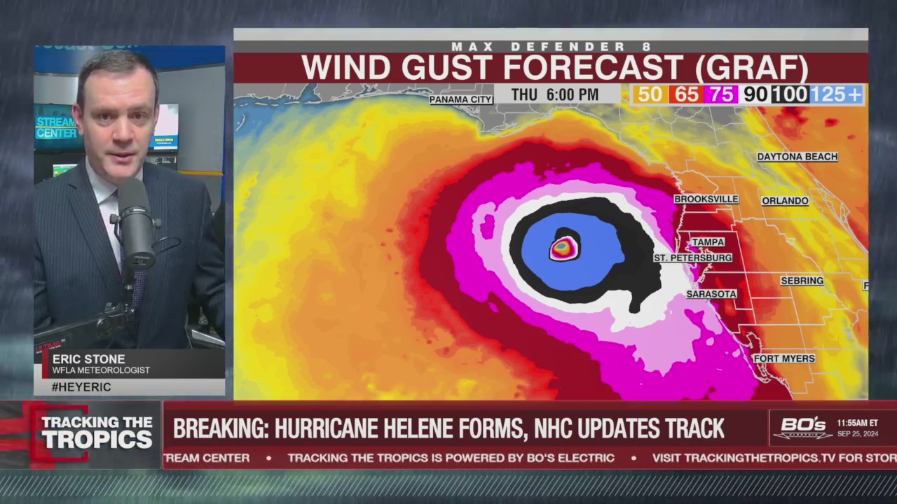 HELENE BECOMES A HURRICANE: Breaking down the new track, latest models ...