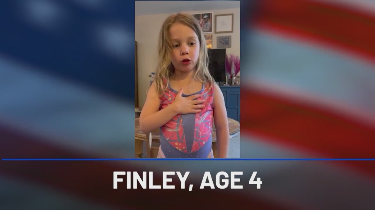 Finley gives us our daily pledge of allegiance – NEWS10 ABC