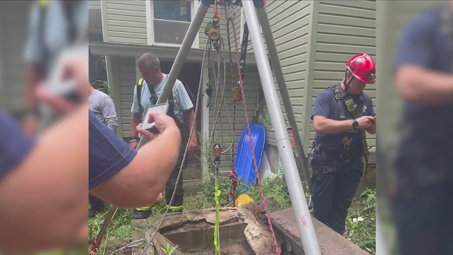 Woman who fell into well in Manchester was stranded for two hours ...