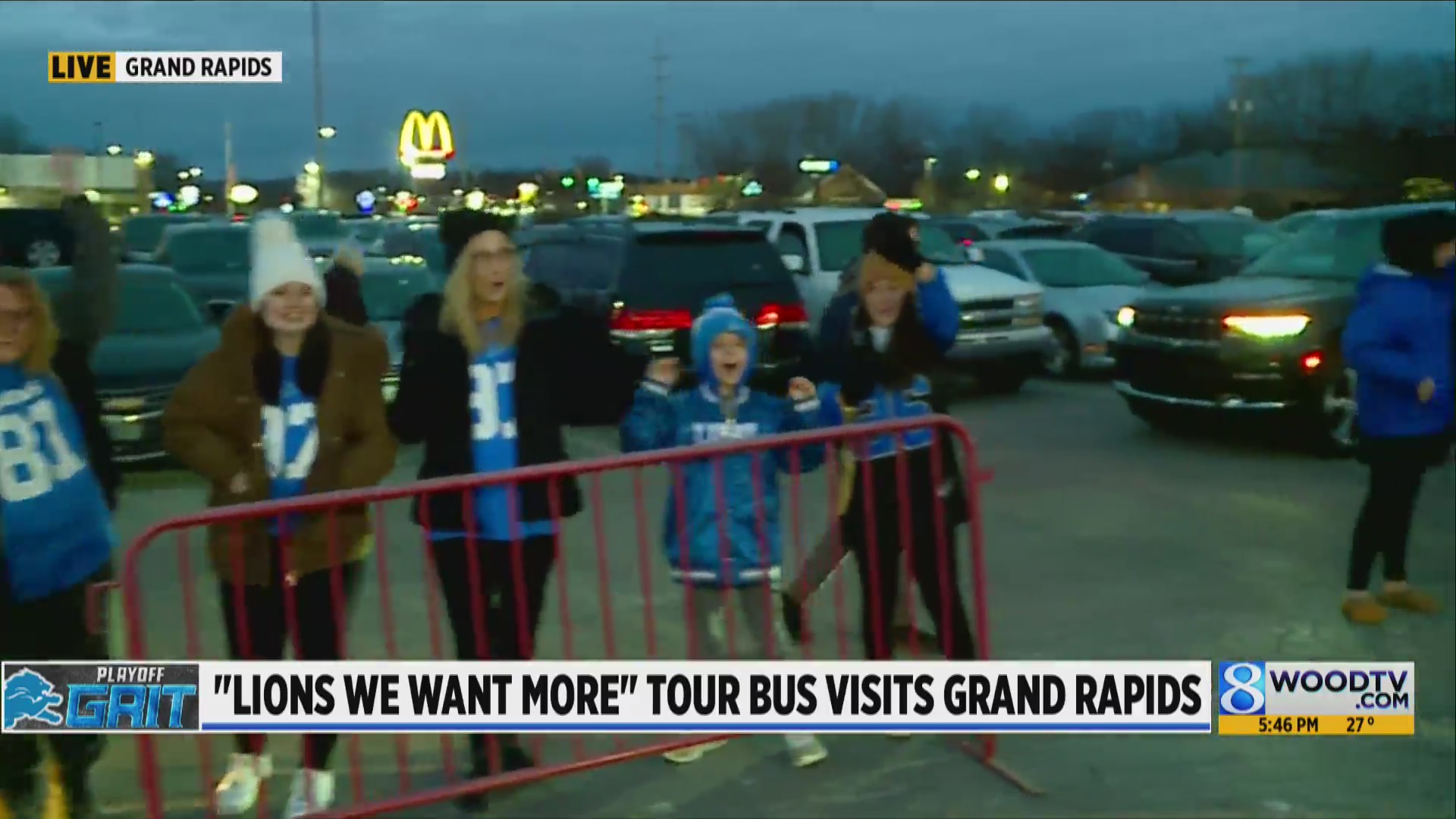 Lions bus tour visiting Grand Rapids area – WOODTV.com