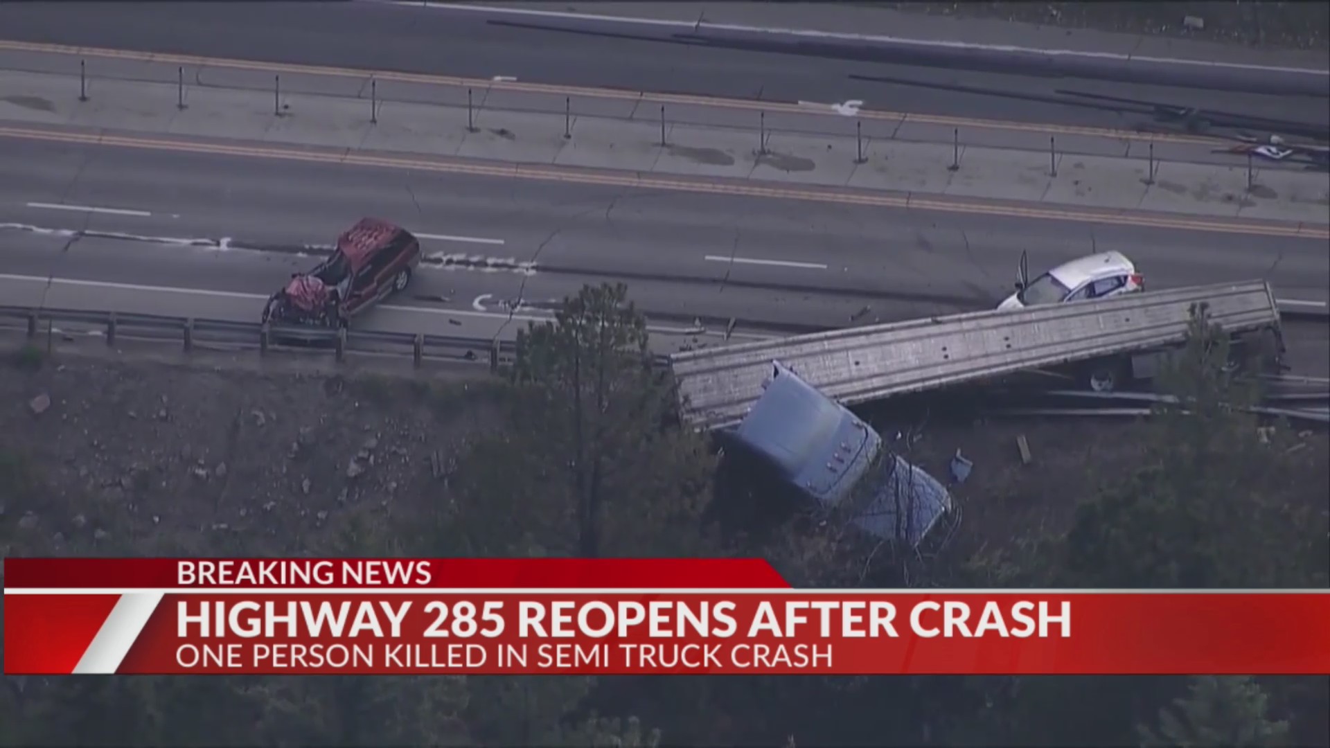 1 killed in US 285 crash, highway reopens after 14 hours – FOX31 Denver