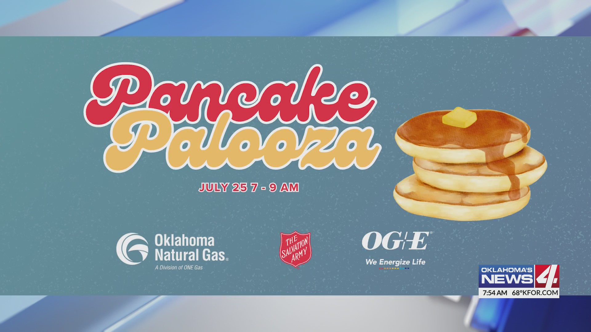 The Salvation Army hosts Pancake Palooza July 25 – KFOR.com Oklahoma City