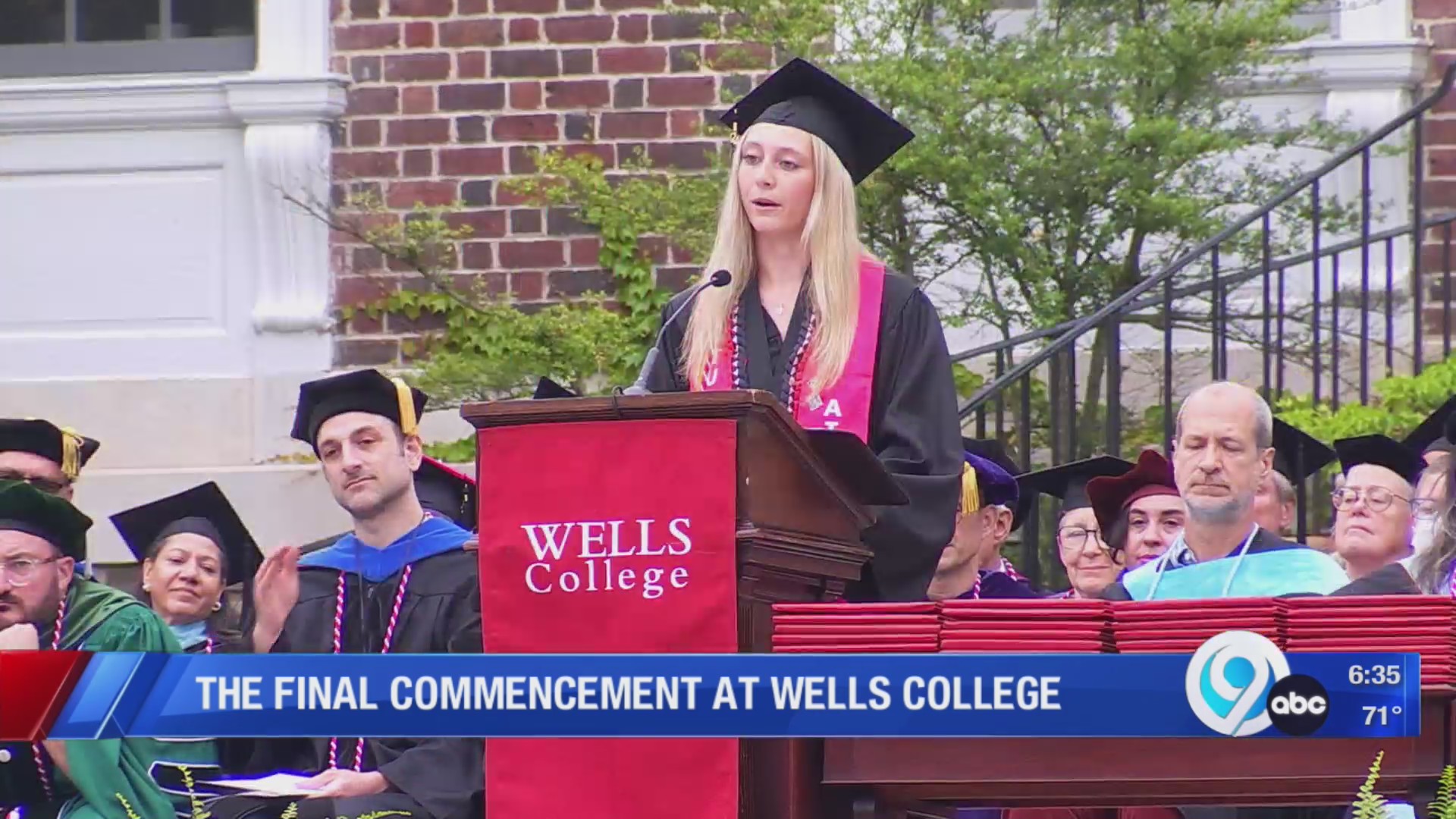 The final commencement at Wells College – WSYR