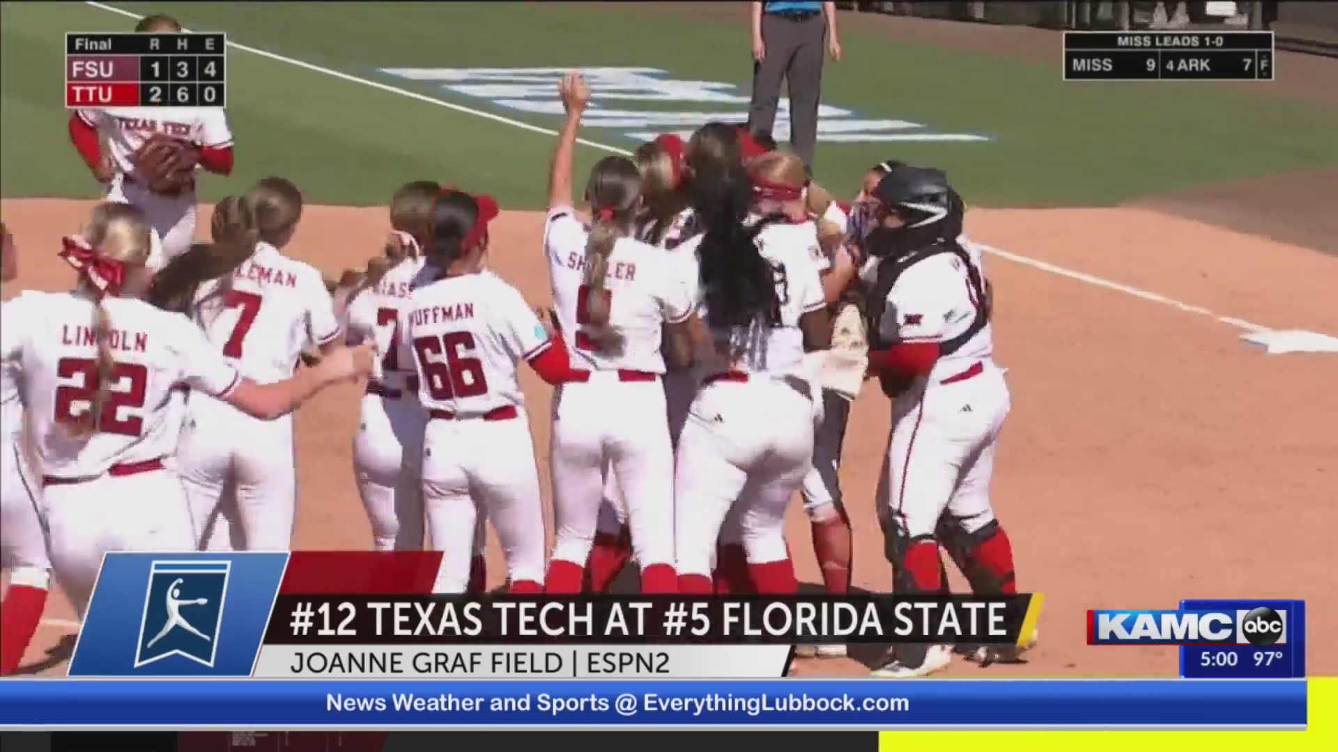 Full steam ahead: Texas Tech softball advances to College World Series ...