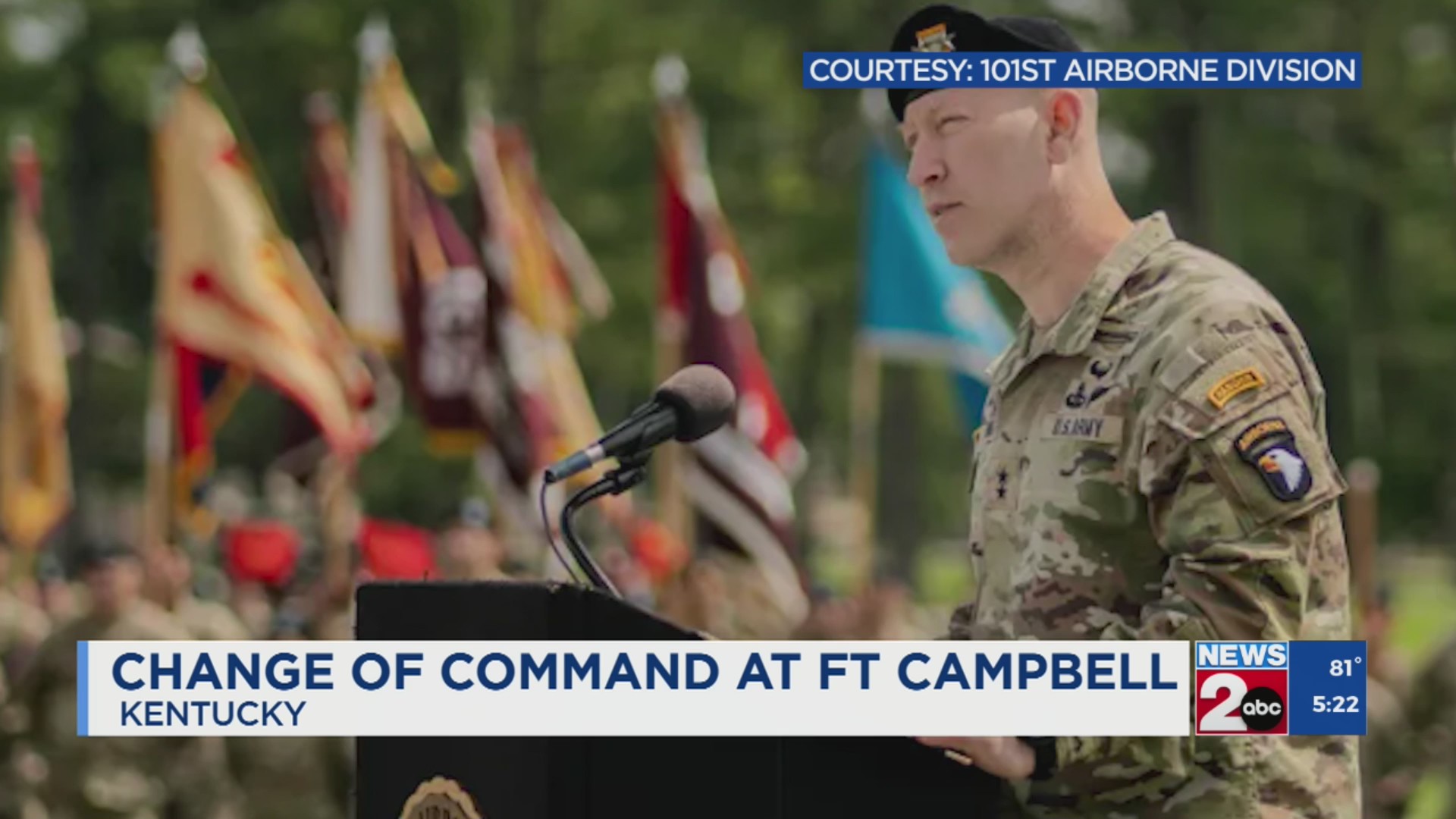 101st Airborne Division welcomes new commanding general at Change of ...