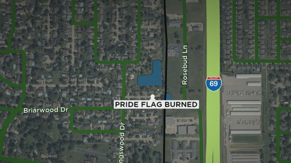 Vandals burn Pride flag hanging in yard – Eyewitness News (WEHT/WTVW)