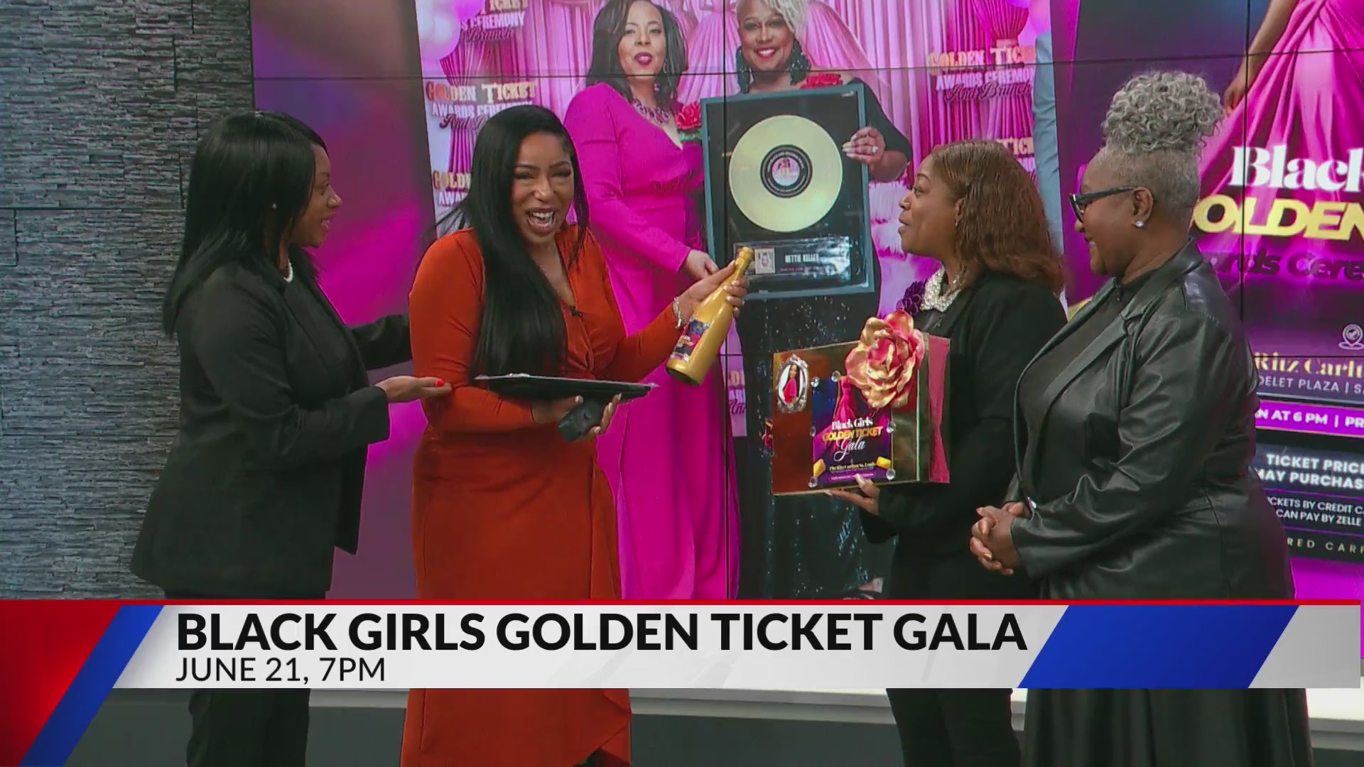 Blair Ledet receives the Black Girls Golden Ticket – FOX 2
