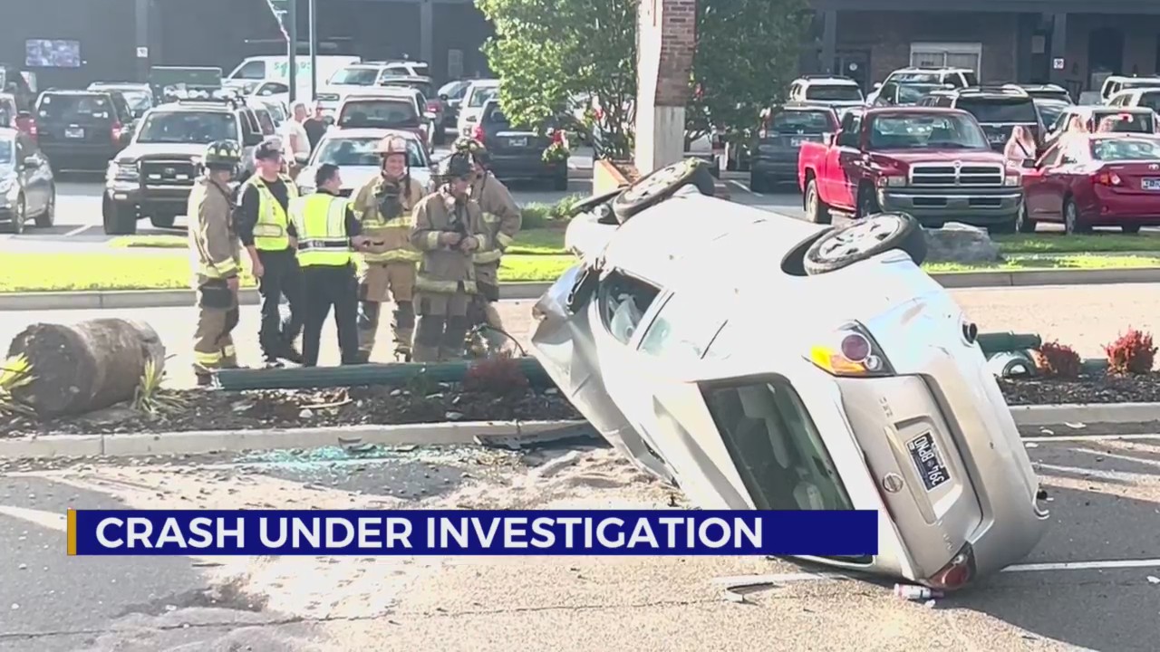 JCPD: Occupants flee after car flips downtown – WJHL | Tri-Cities News ...