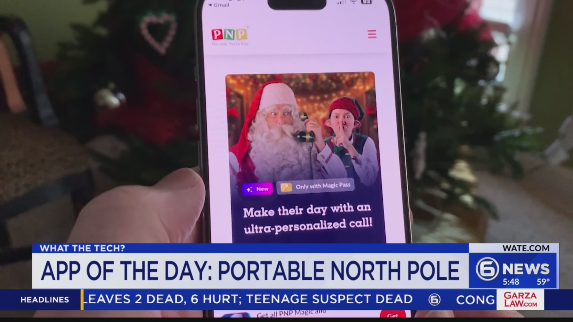What the Tech: Portable North Pole Santa App – WATE 6 On Your Side