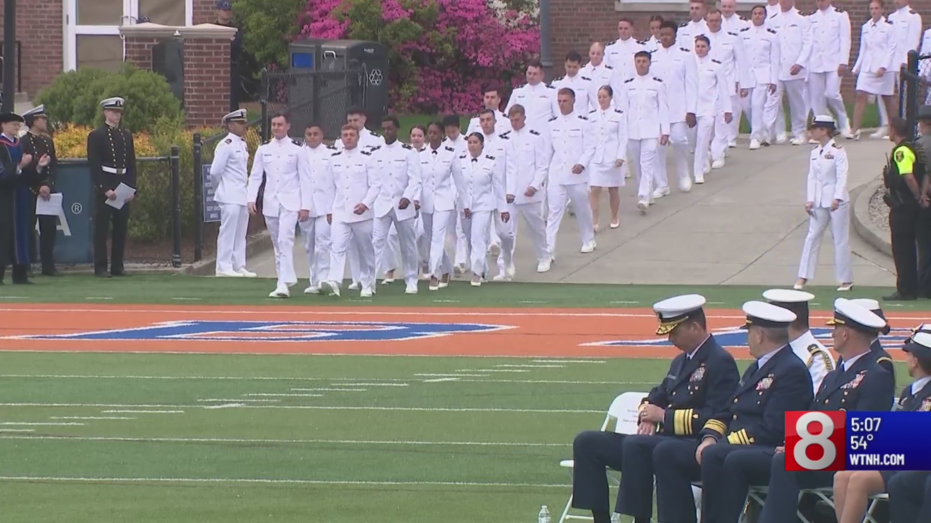 Secretary of Homeland Security speaks to US Coast Guard Academy ...