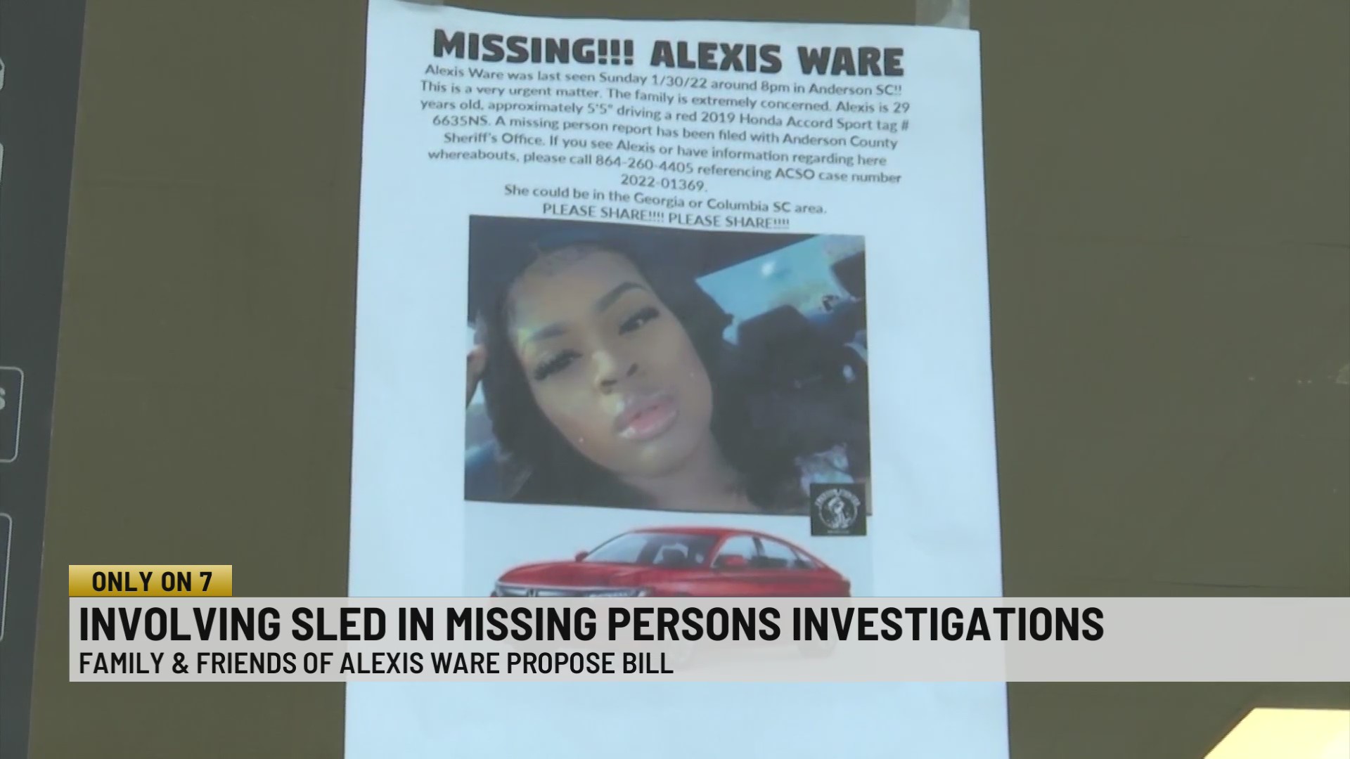 Family of missing woman to unveil new bill targeting cold cases – WSPA ...