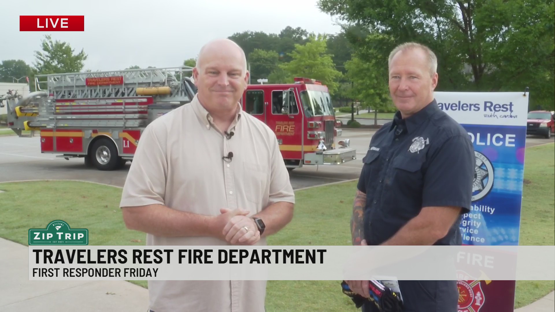 First Responder Friday: Travelers Rest FD, PD Part 4 – WSPA 7NEWS