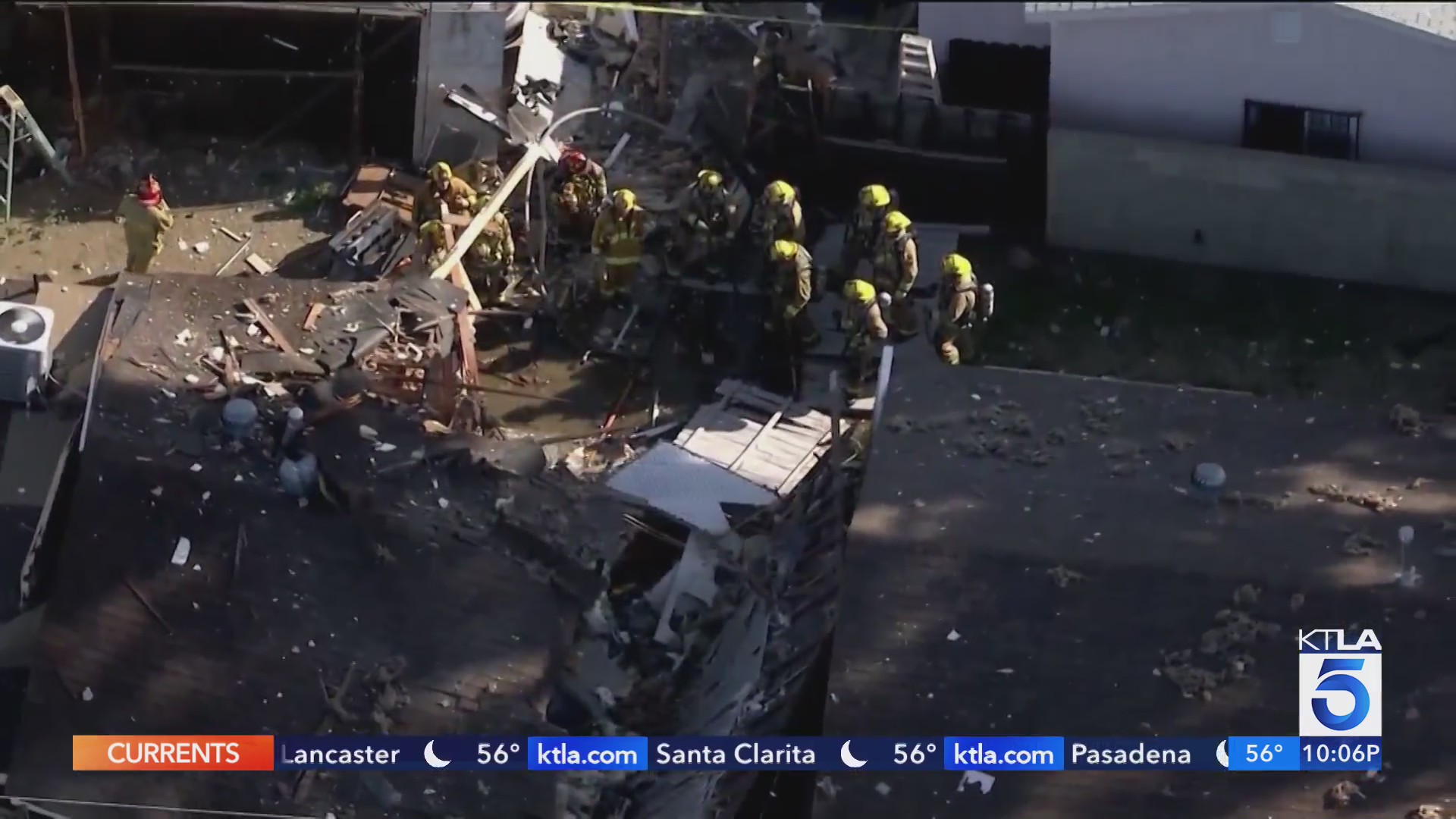 Neighborhood evacuated after Pacoima home explodes – KTLA