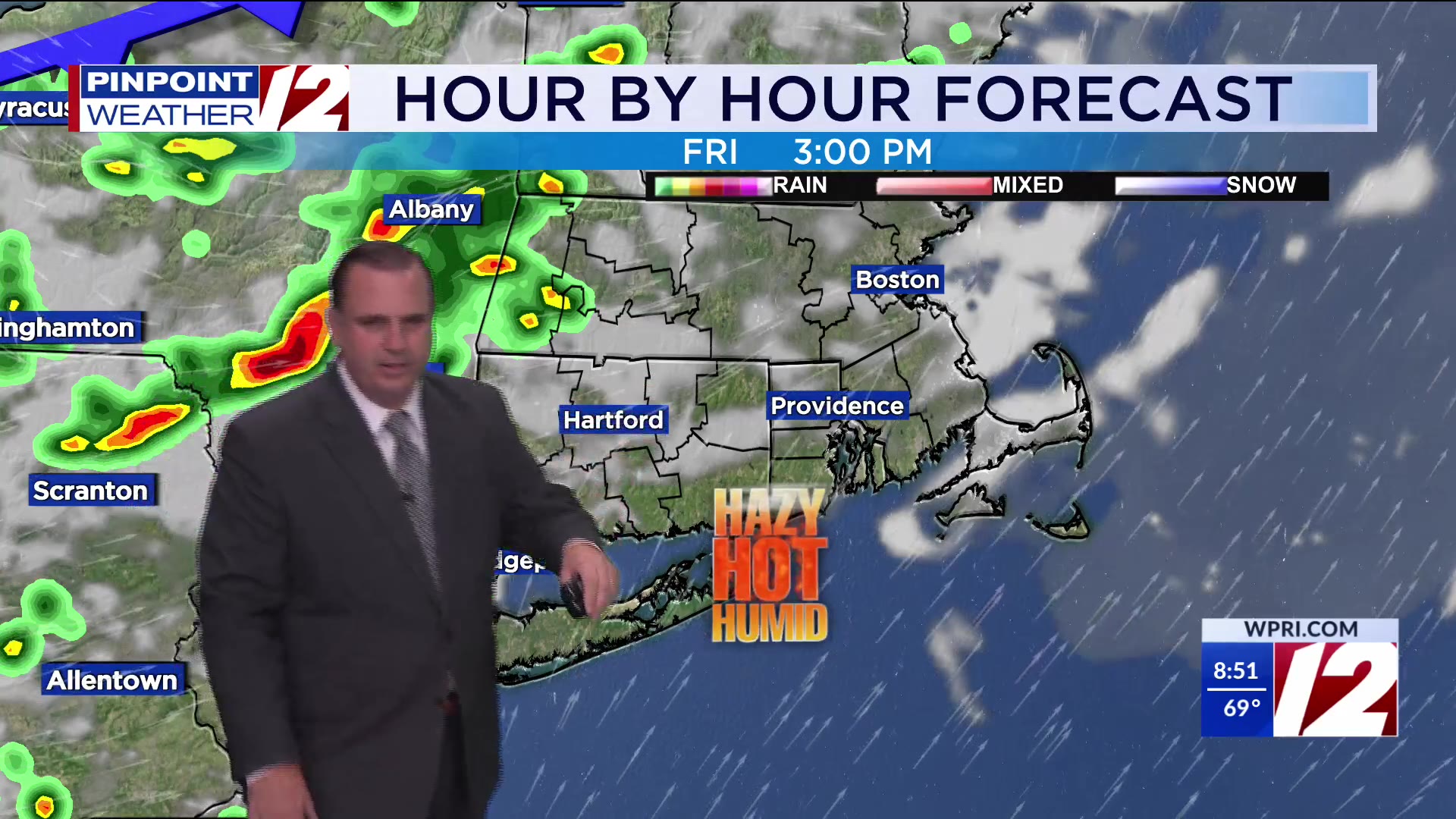 WPR 12 Weather Forecast for 7/23/25: Nice again today – WPRI.com