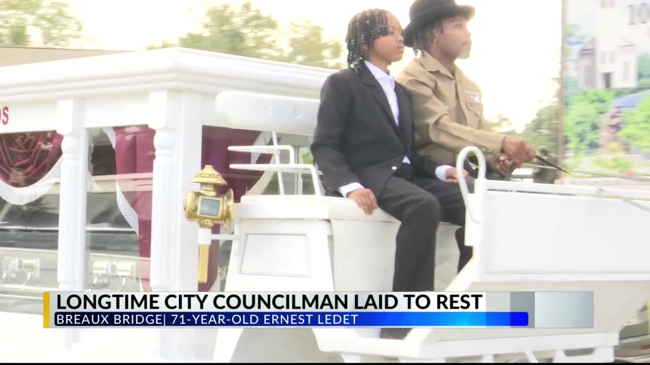 Longtime Breaux Bridge city councilman Ernest Ledet laid to rest – KLFY.com