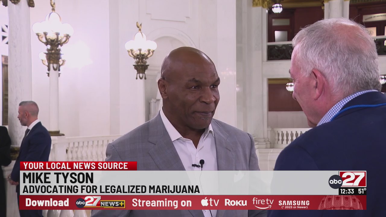 Mike Tyson joins the fight to legalize marijuana in Pennsylvania – ABC27