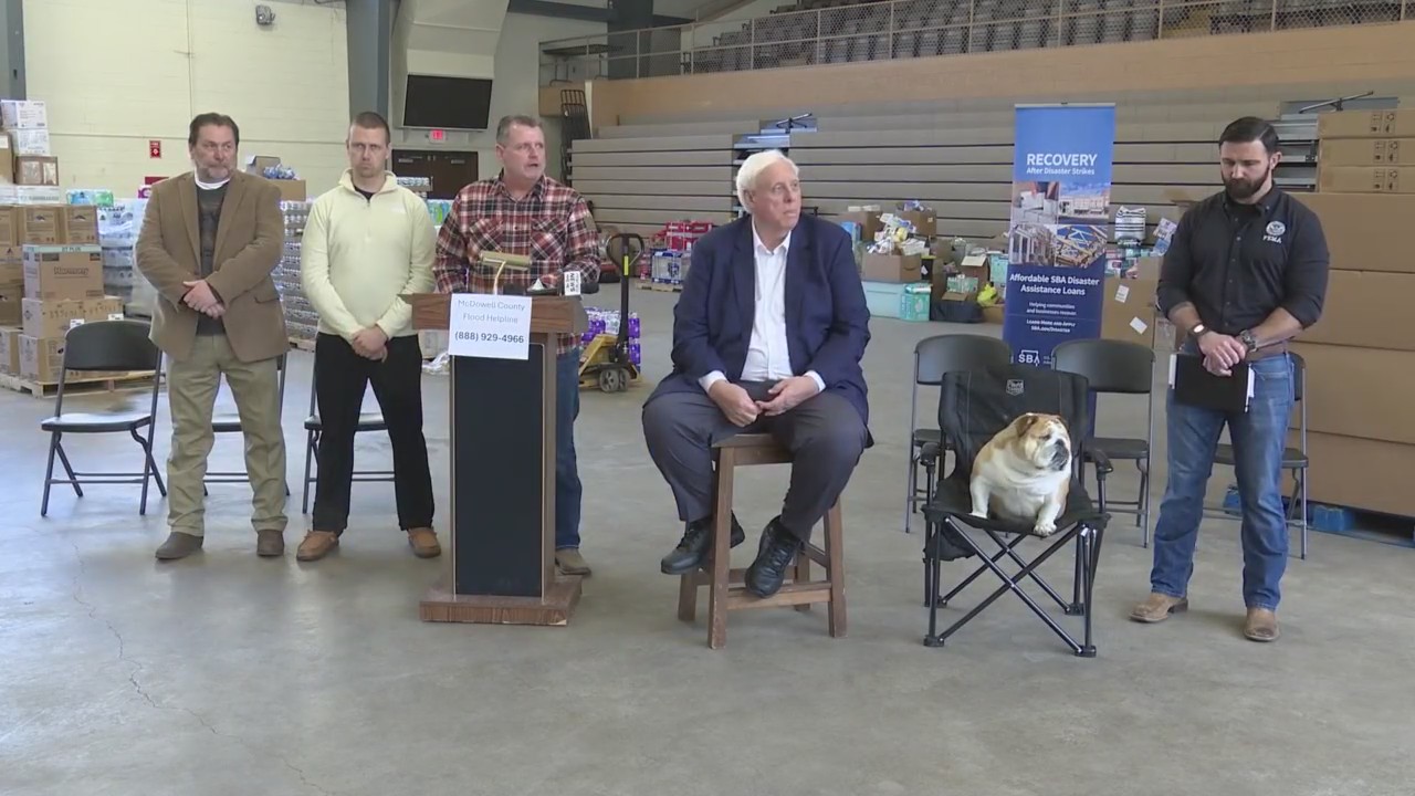 Senator Jim Justice visits McDowell County to show support – WVNS