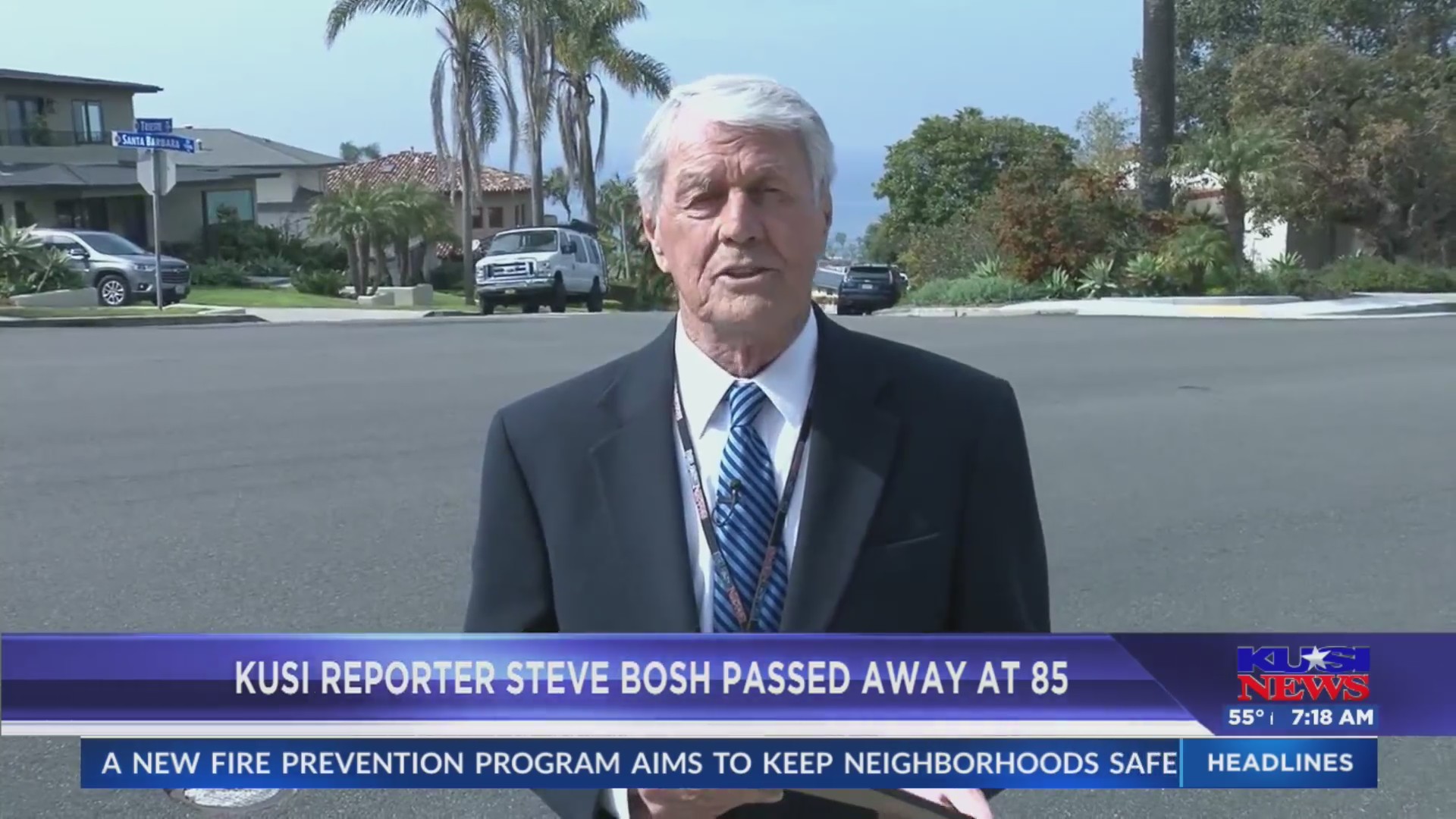 Remembering Steve Bosh: KUSI reporter passes away at 85 – FOX 5 San ...