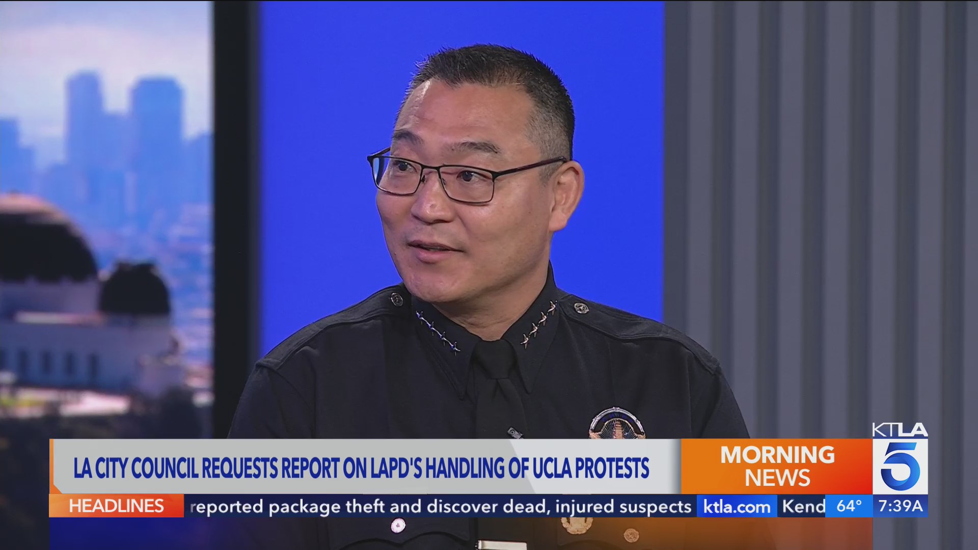 LAPD Chief Dominic Choi discusses Johnny Wactor murder investigation – KTLA