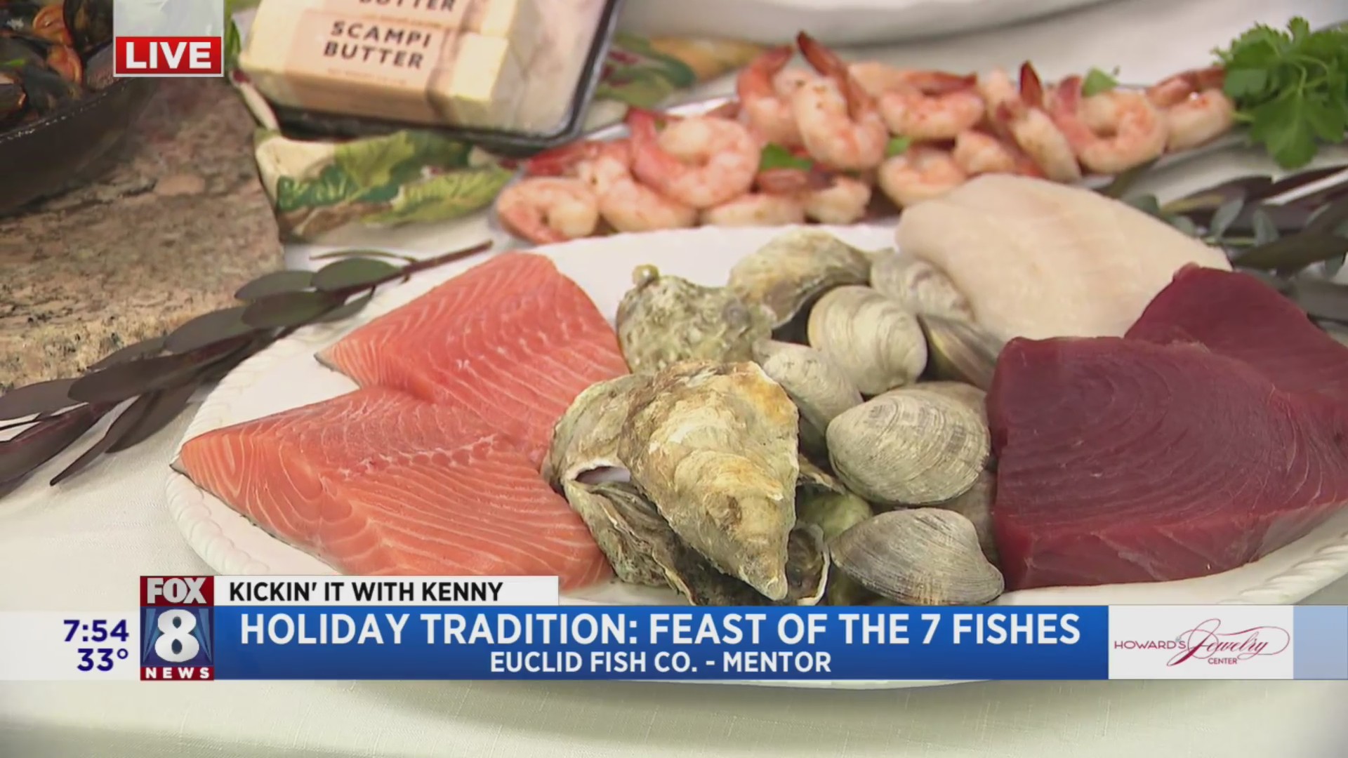 Kenny learns about the Christmas tradition ‘Feast of the Seven Fishes ...