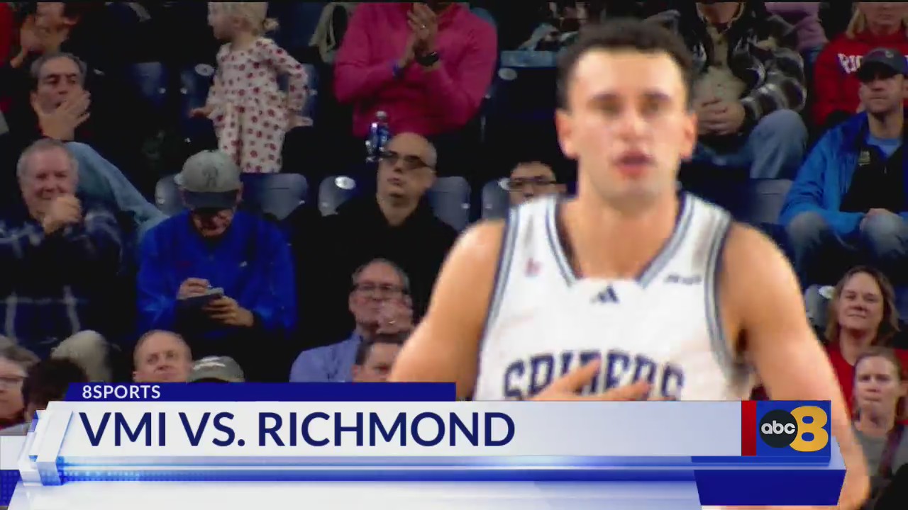 Richmond bounces back with win over VMI – WRIC ABC 8News