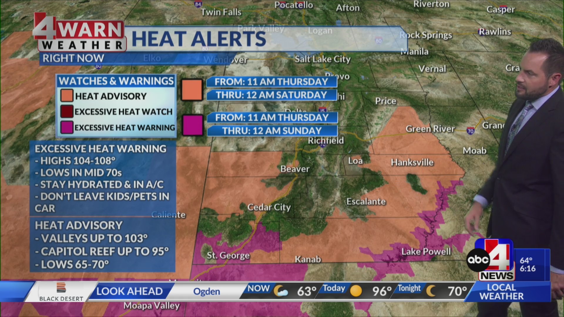 Heatwave to bring record temperatures in Utah – ABC4 Utah
