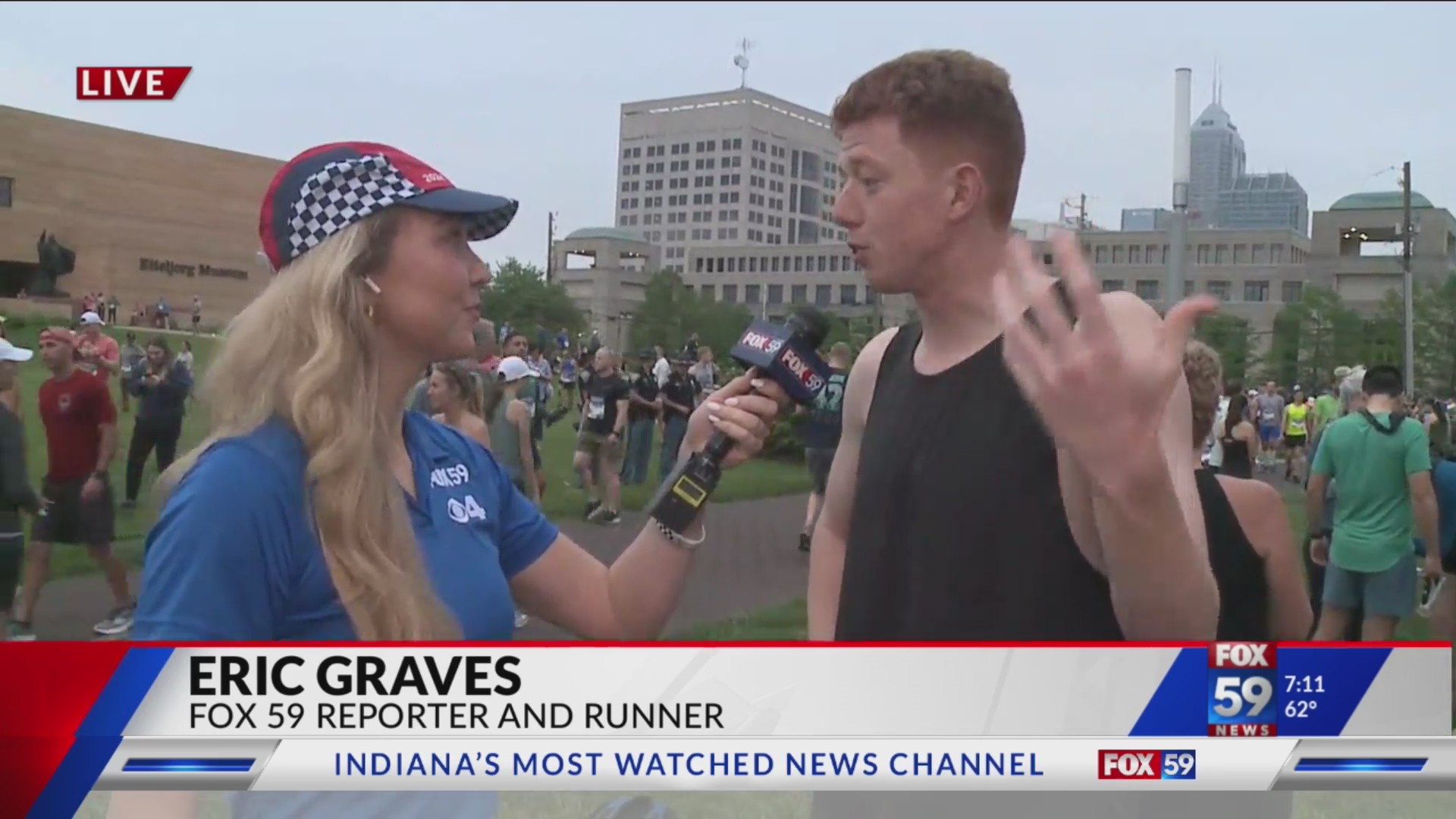 Reporter Eric Graves takes on the #IndyMini – Fox 59