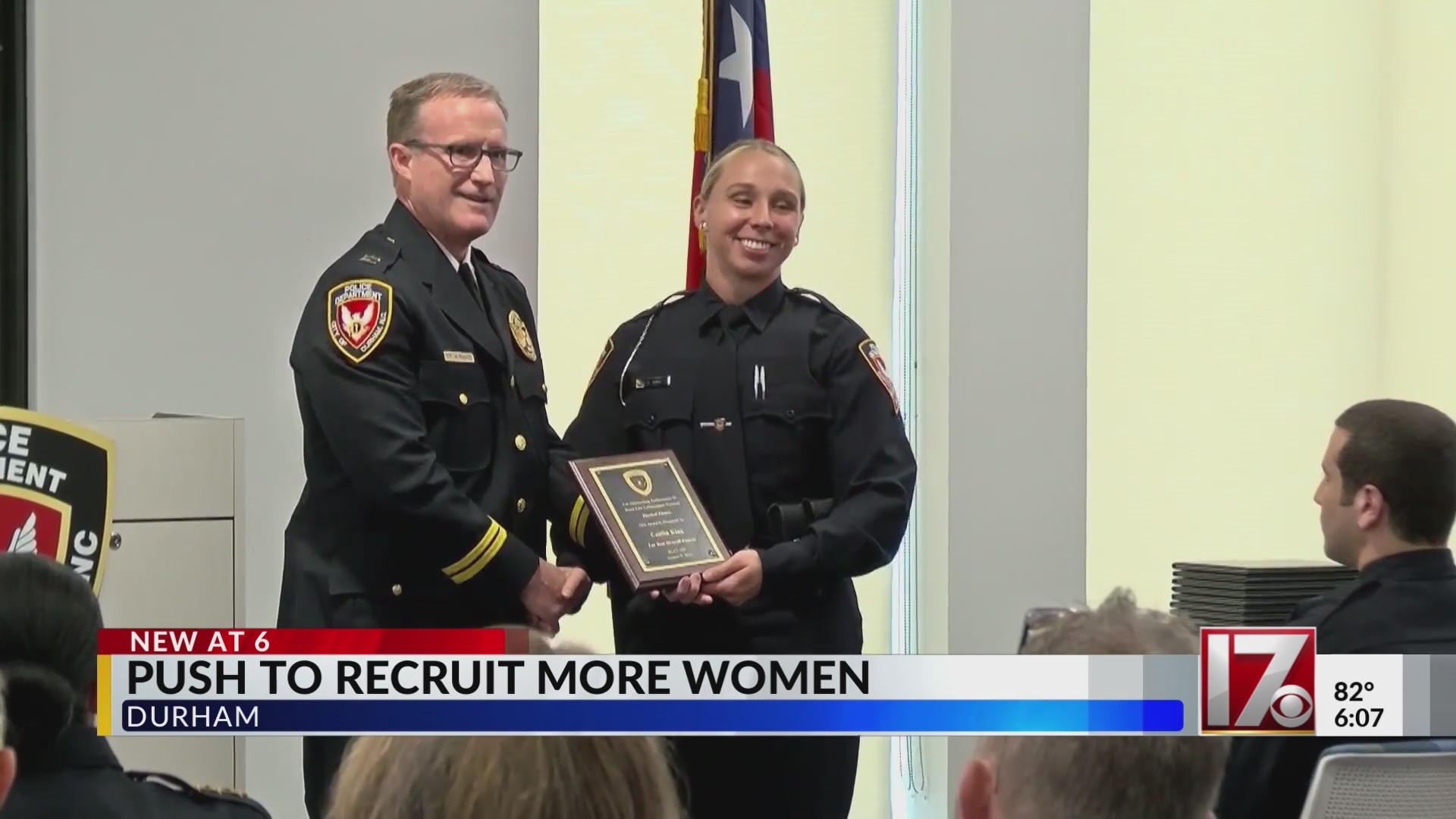 Durham police push to recruit more female officers, combat vacancies ...
