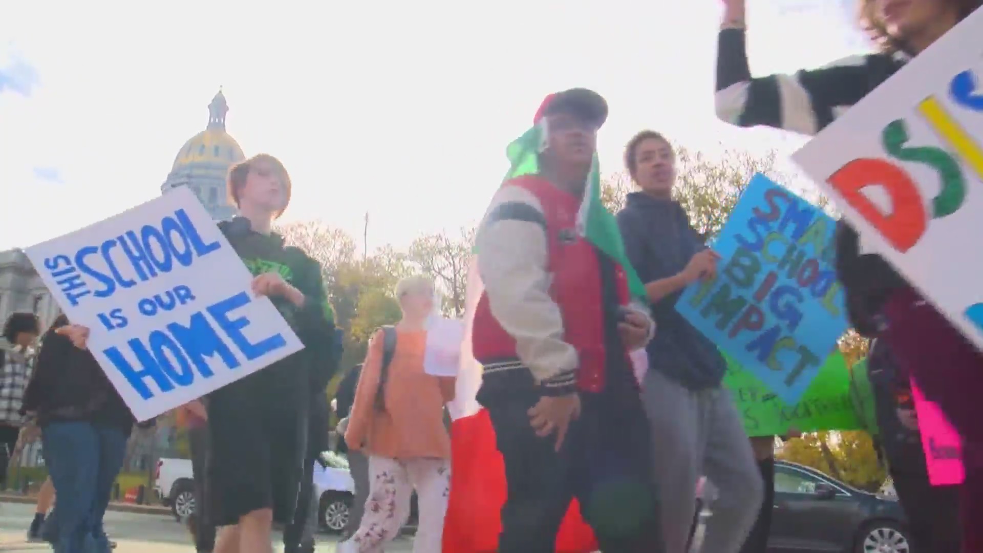 Students walk out, protest against plans to close Denver school – FOX31 ...