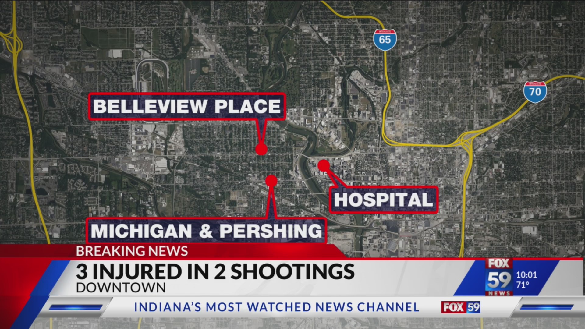 3 shot, injured following large disturbance at Haughville Park – Fox 59