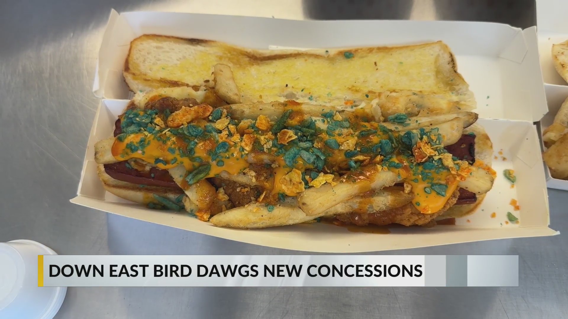 New concession stand items debut at Bird Dawgs games – WNCT