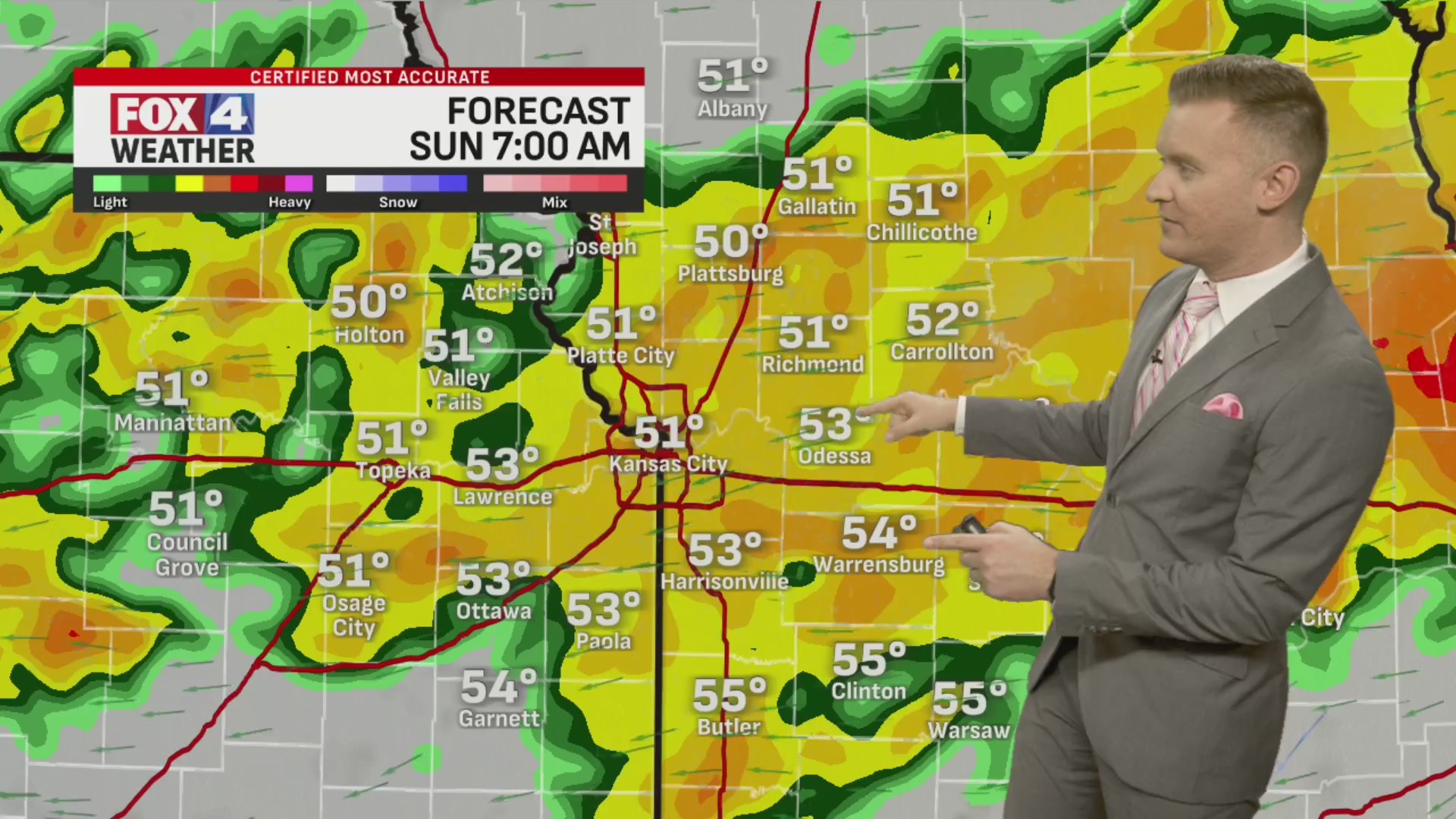 Friday evening forecast – FOX 4 Kansas City WDAF-TV | News, Weather, Sports