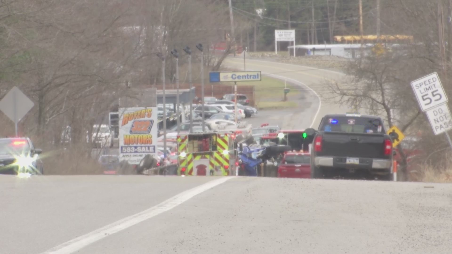 Two vehicle crash closes section of Route 322 in Clearfield County ...