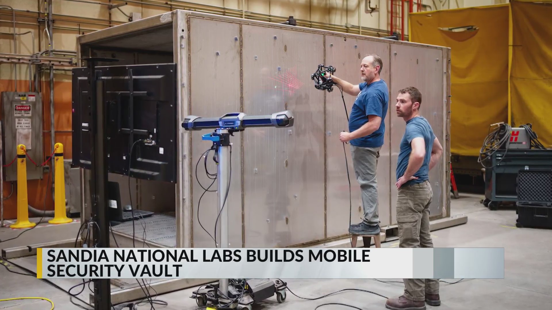 Sandia National Labs builds mobile high-security vault – KRQE NEWS 13 ...