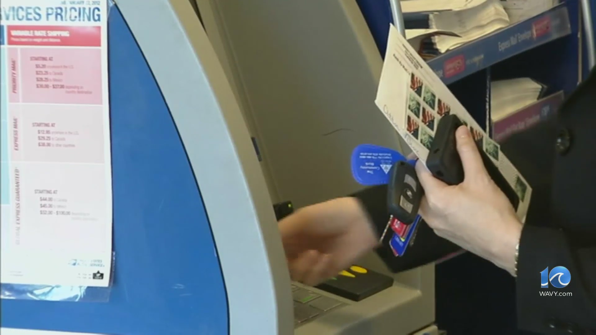 US Postal Service seeks to hike cost of a first-class stamp – WAVY.com