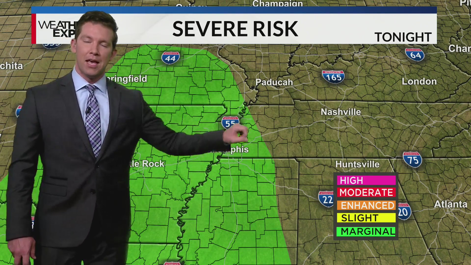 WREG Memphis Weather Monday Night – WREG.com