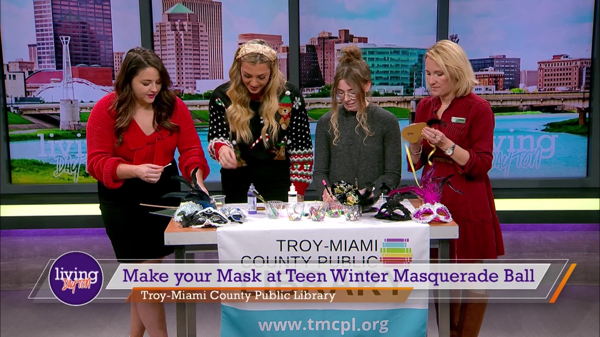 Masquerade Ball at Troy-Miami County Public Library – WDTN.com