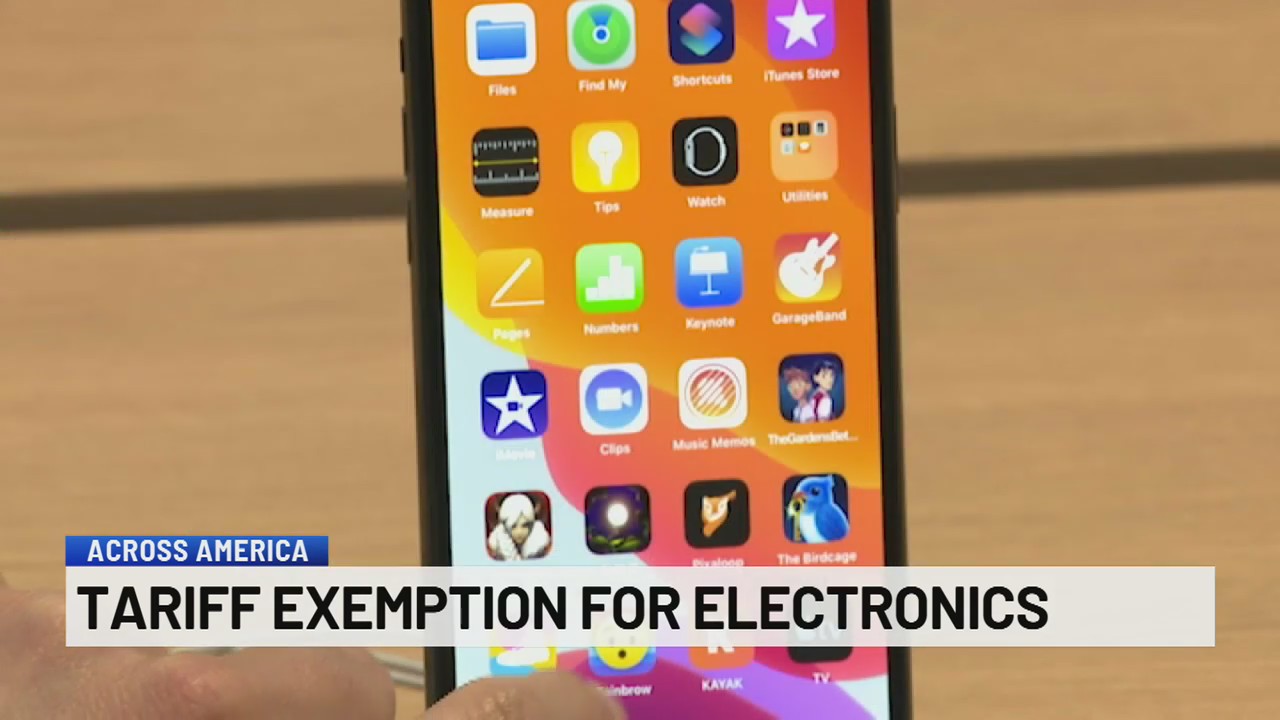Tariff exemption for electronics – NEWS10 ABC