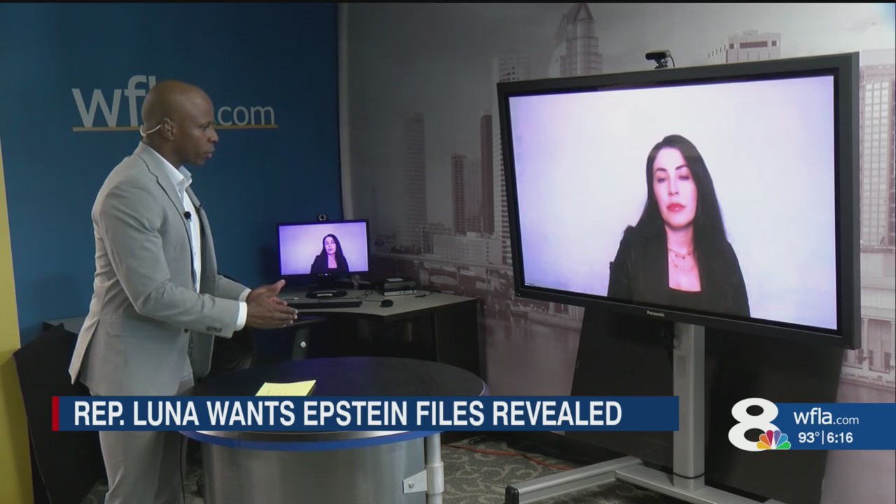 Luna talks about her push for Epstein transparency – WFLA
