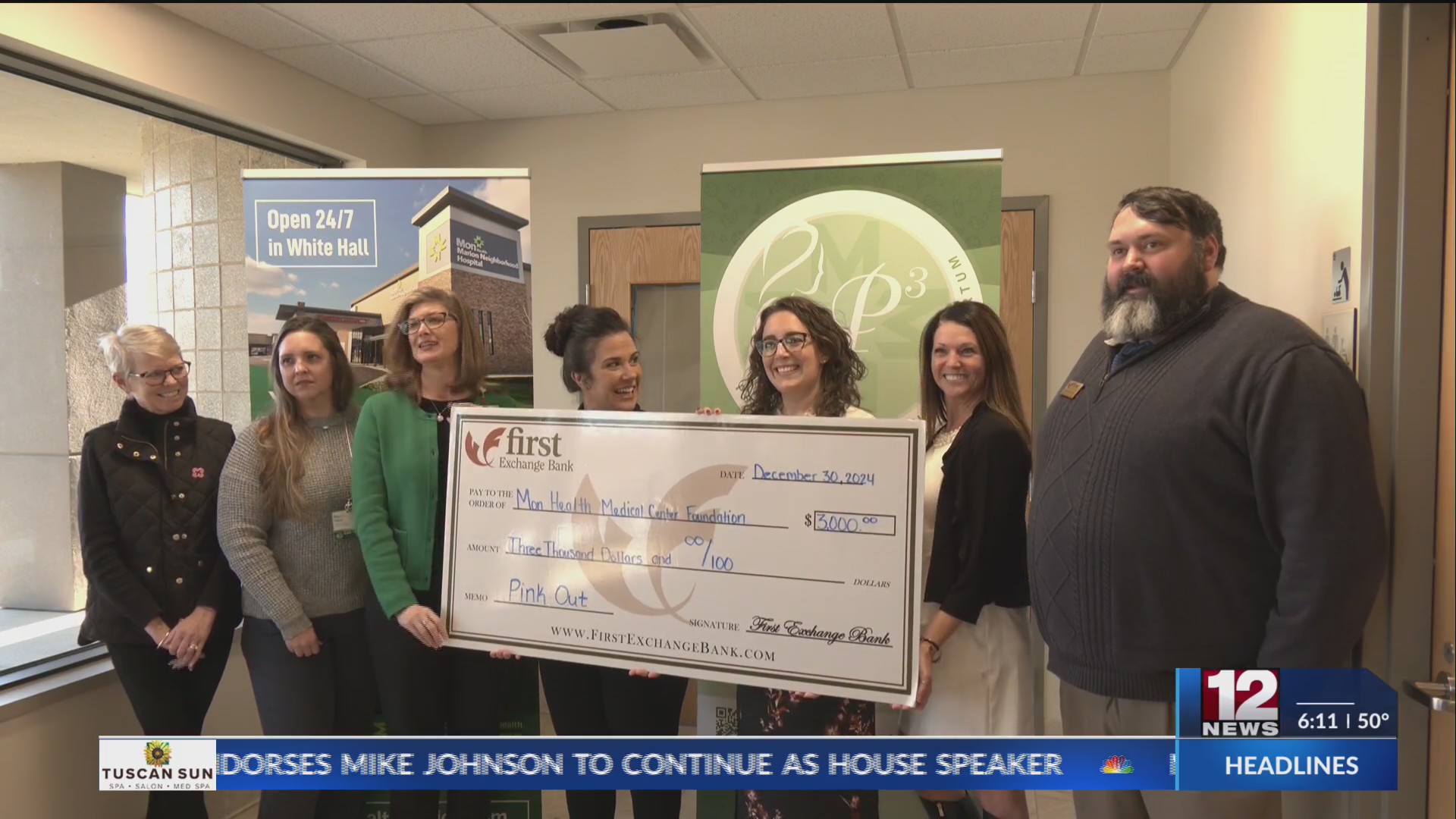 First Exchange Bank donates to local breast cancer initiatives – WBOY.com