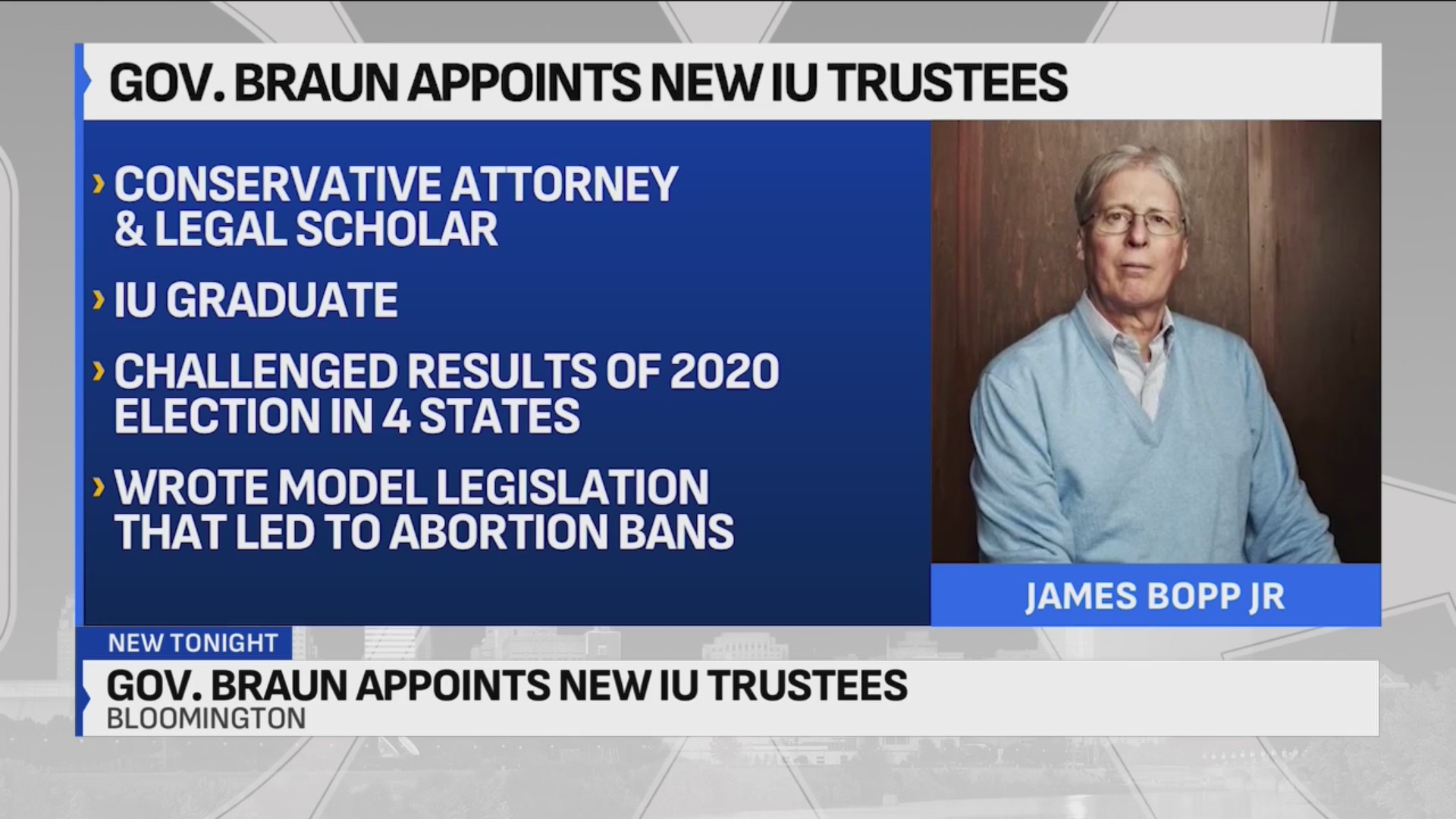 Indiana Gov. Mike Braun names new members of IU Board of Trustees – Fox 59