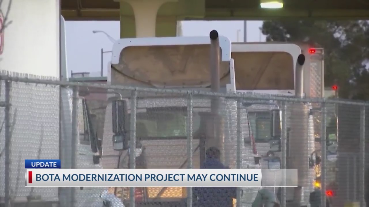 BOTA modernization project may continue – KTSM 9 News