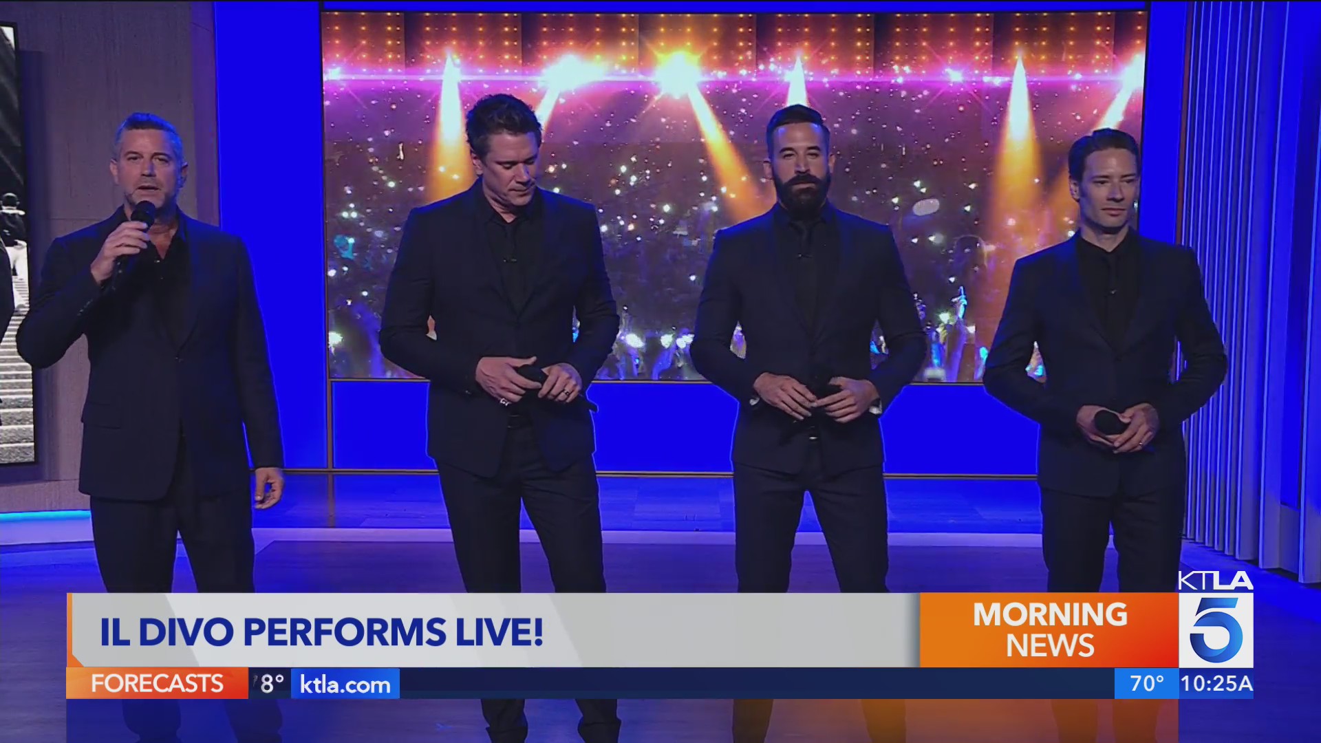 Il Divo celebrates 20th anniversary with a live performance – KTLA